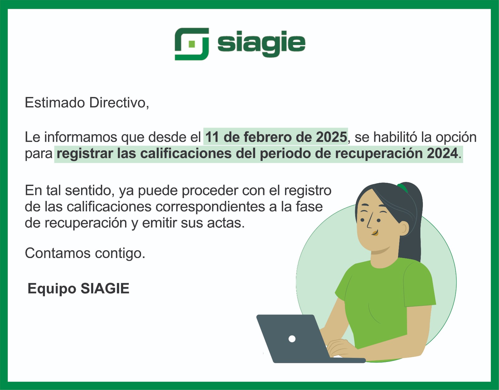 Inicio | SIAGIE